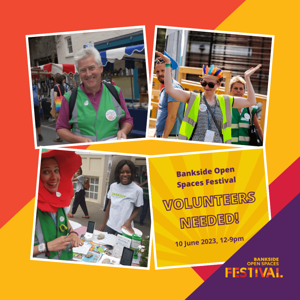 Volunteers wanted - Better Bankside