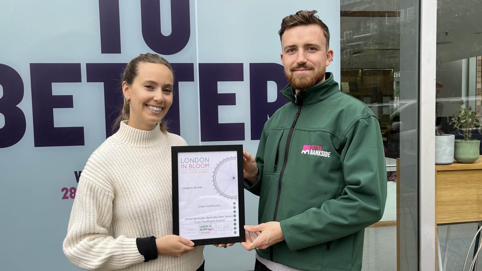 Better Bankside scoops awards at the 2024 London in Bloom Awards ...