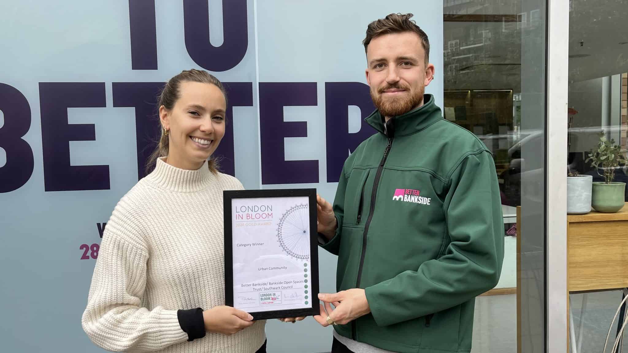 Better Bankside scoops awards at the 2024 London in Bloom Awards ...